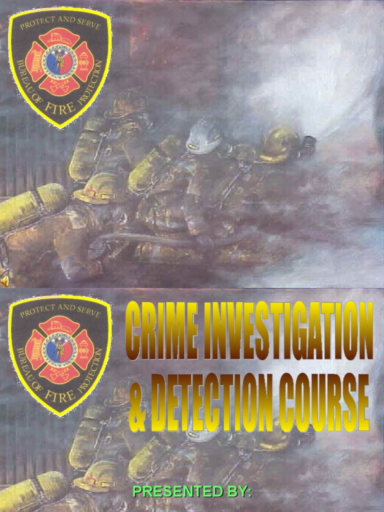 Fire Related Crime Investigation and Detec. Course | PDF | Fires ...