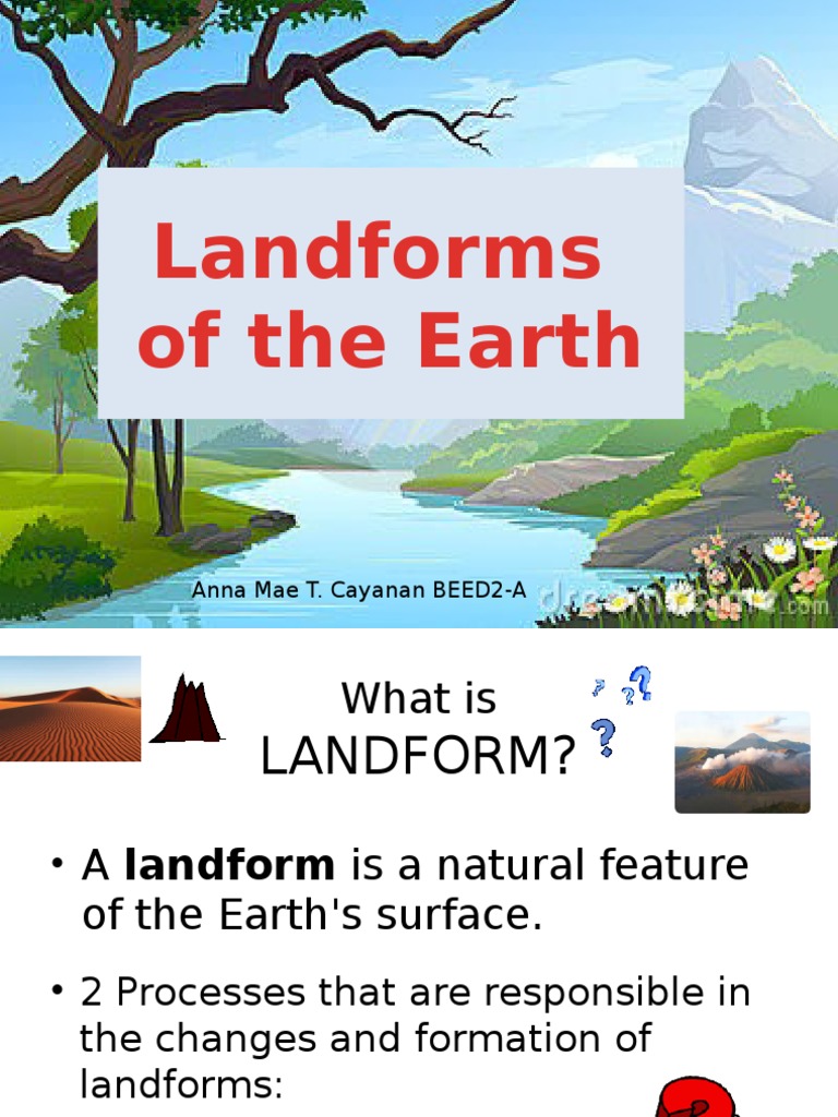 Landforms | PDF | Mountains | Plateau