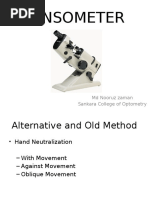 Basic Lensometry | PDF | Optics | Light