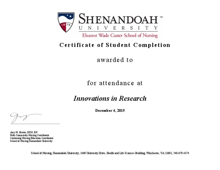Research Day Certificate | PDF | Career And Technical Education ...