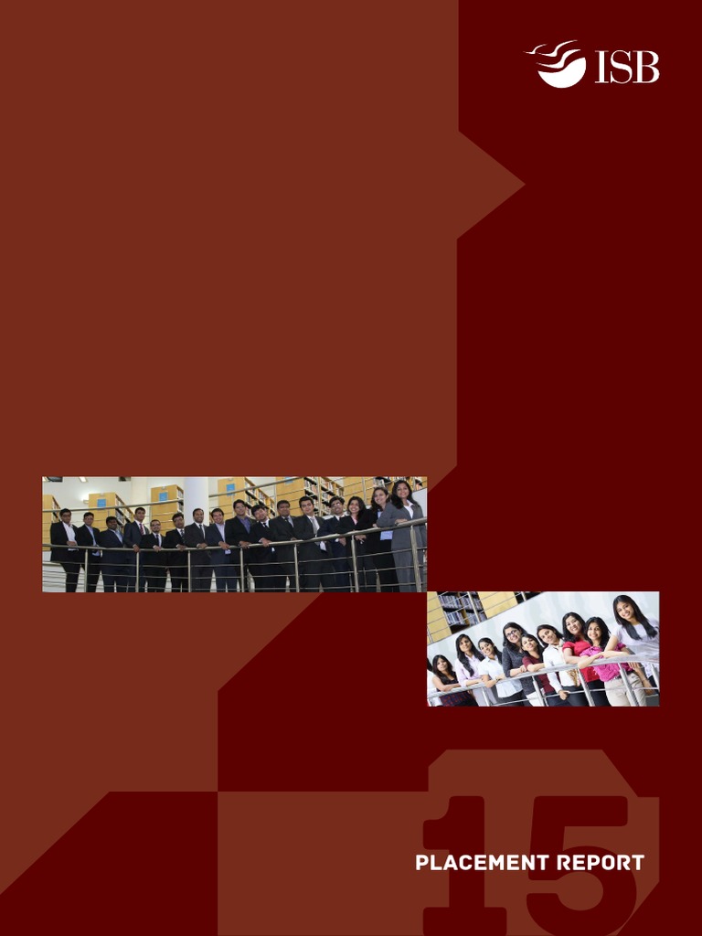 ISB Placement Report | PDF | Companies | Business