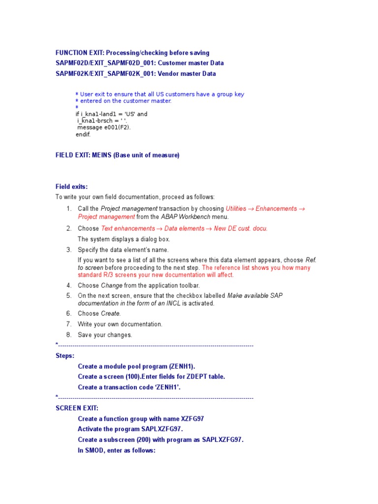 Exit Steps | PDF | Software Development | Computing