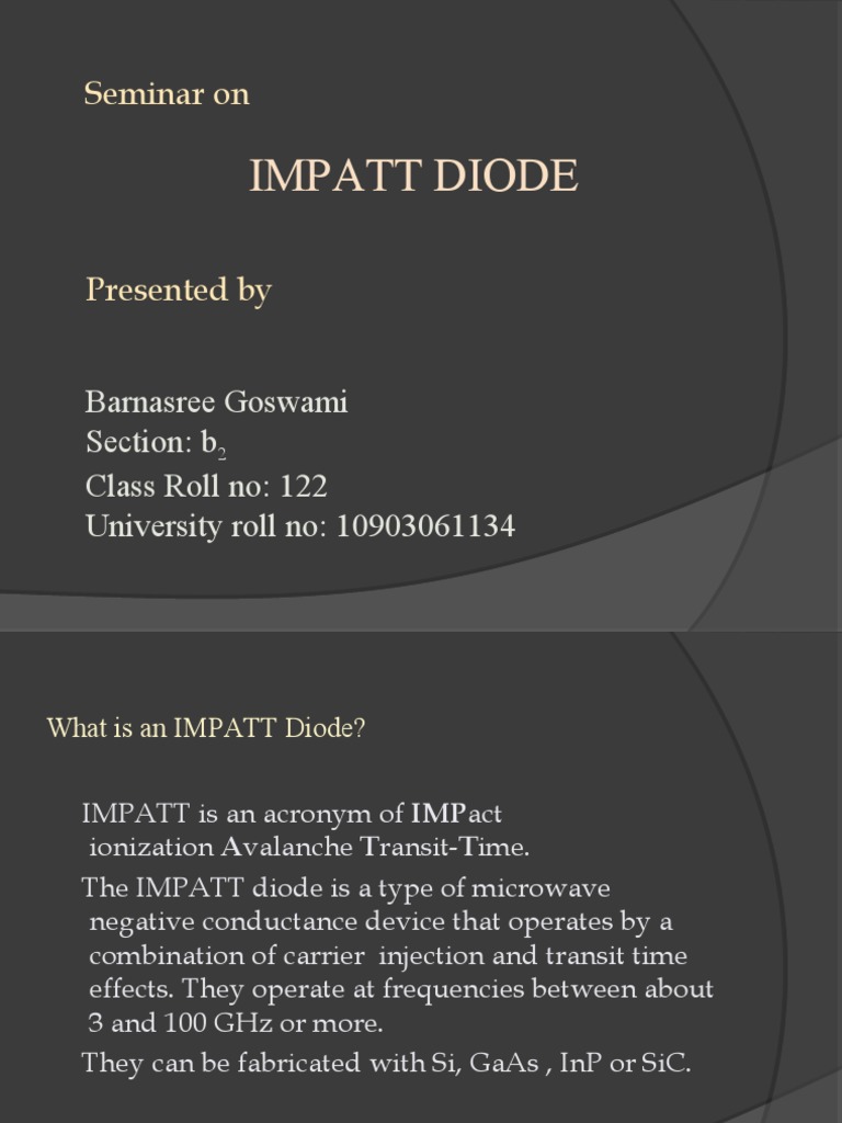 Impatt Diode