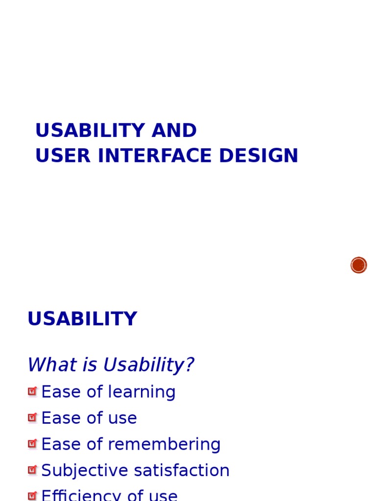 Usability Engineering | PDF | Usability | Graphical User Interfaces