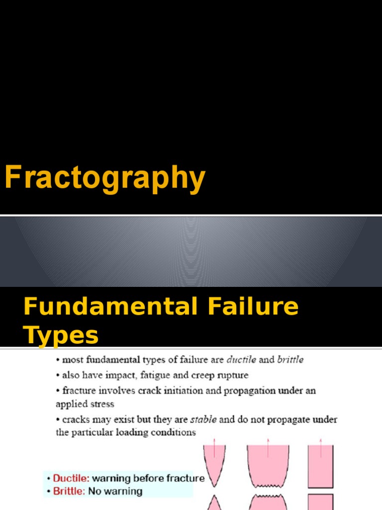 Fractography | PDF | Fracture | Fatigue (Material)