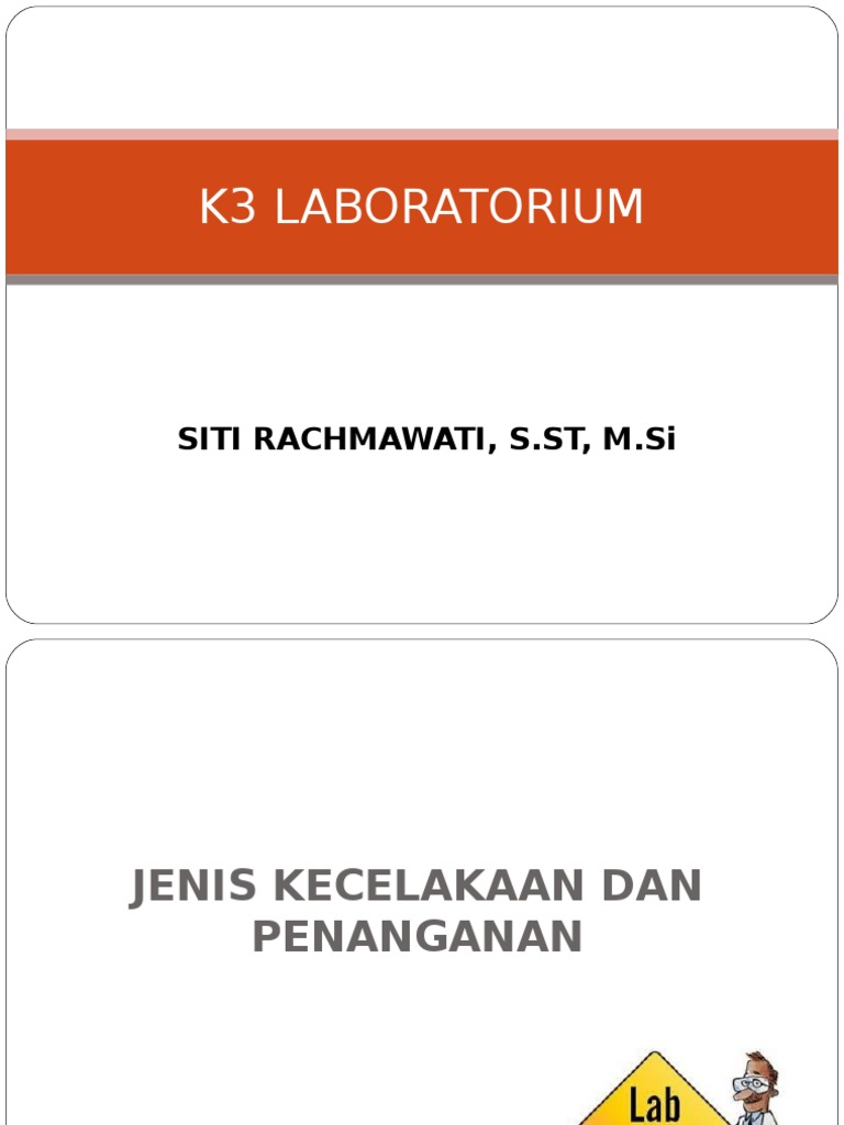 K3 Laboratorium | PDF