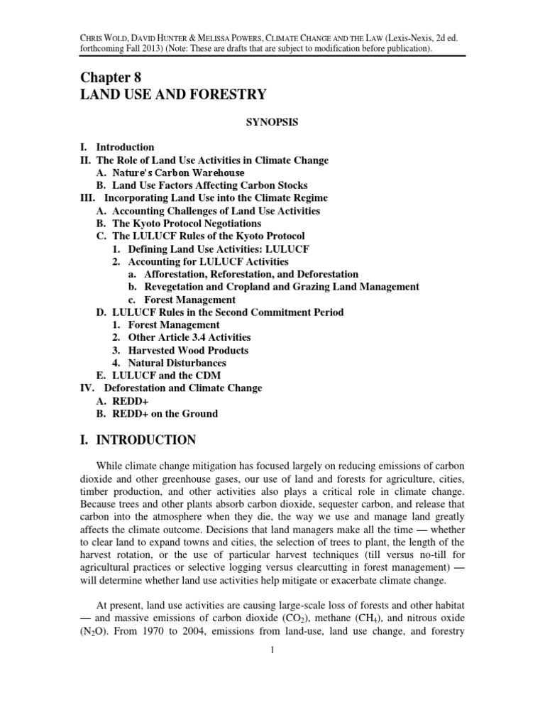 Chris Wold, David Hunter, and Melissa Powers, Climate Change and The ...