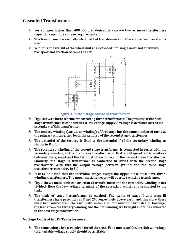 Cascaded Transformers | PDF | Transformer | Inductor