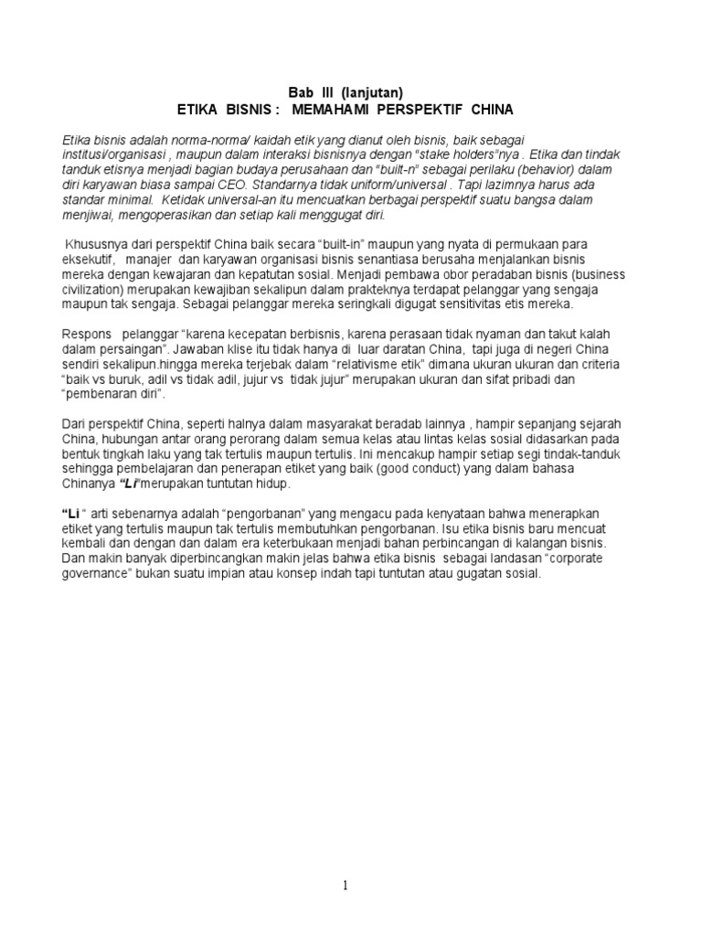 Memahami Perspektif China | PDF | Karier & Perkembangan