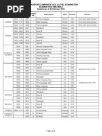 2025 Gce o Level Exam Timetable | PDF | Vocational Education ...