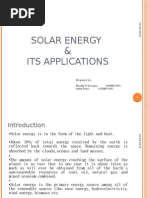 Overview of Solar Energy Systems | PDF | Solar Energy | Solar Power