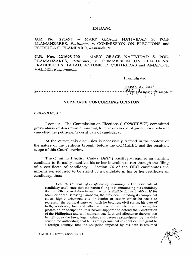 Concurring Opinions of Supreme Court Justices | PDF | Burden Of Proof ...