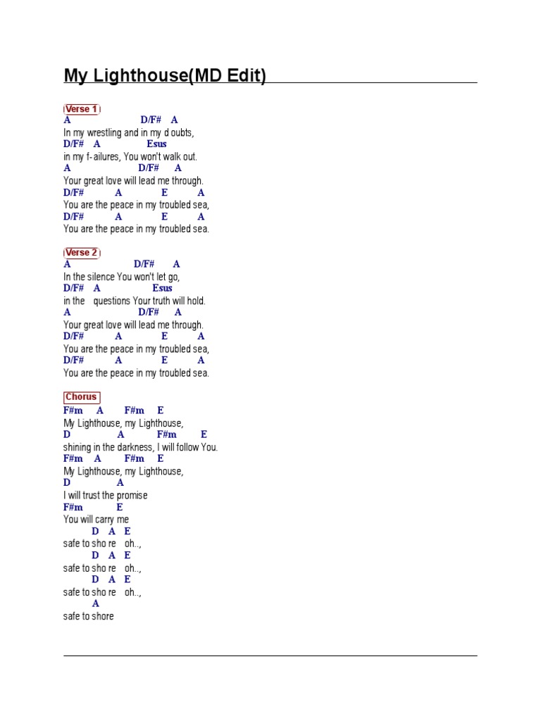 My Lighthouse PDF | PDF | Language Arts & Discipline | Art