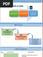 QMS Implementation Road Map | PDF | Quality Management | Iso 9000