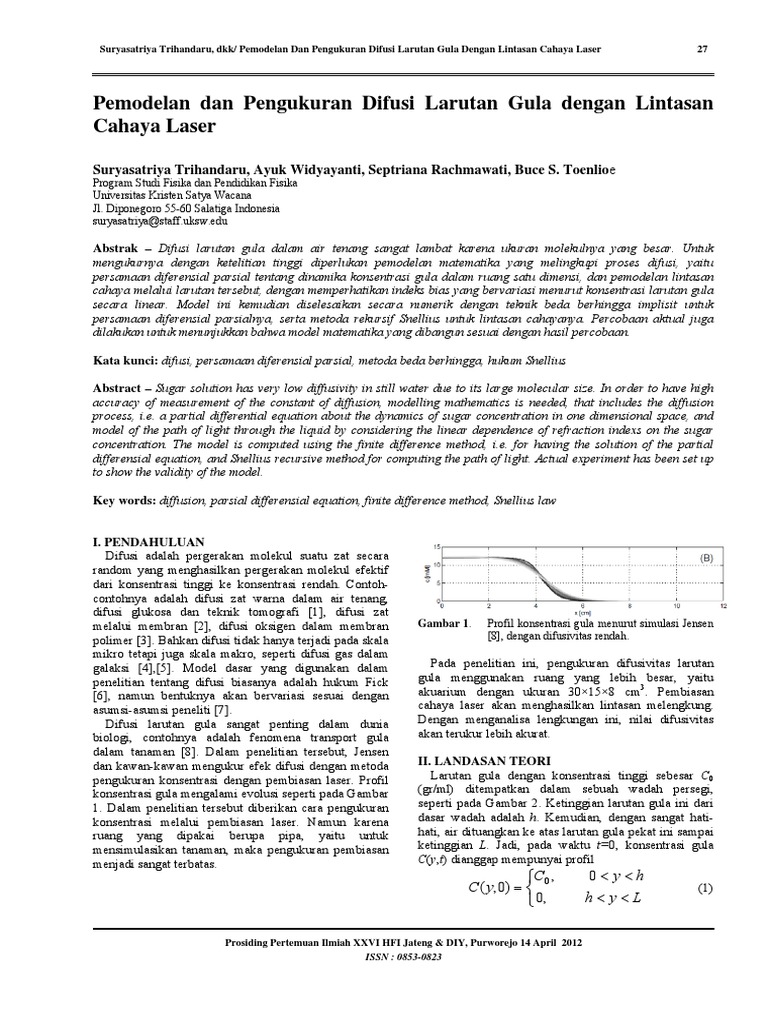 Jurnal Difusi | PDF | Sains & Matematika