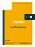 Fundamentals of Meter Provers and Proving Methods | PDF | Flow Measurement | Calibration