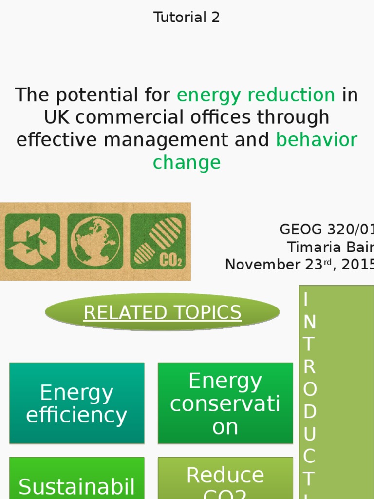 The Potential For in UK Commercial Offices Through Effective Management ...