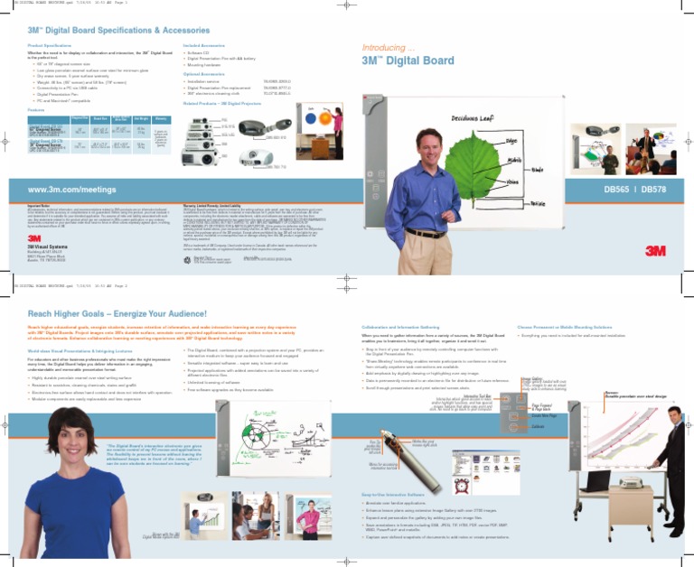 3M Digital Board Brochure | PDF | Portable Document Format | Personal ...