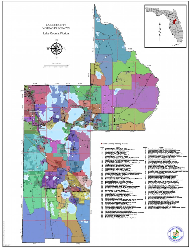 Lake County Florida Precinct Map | PDF