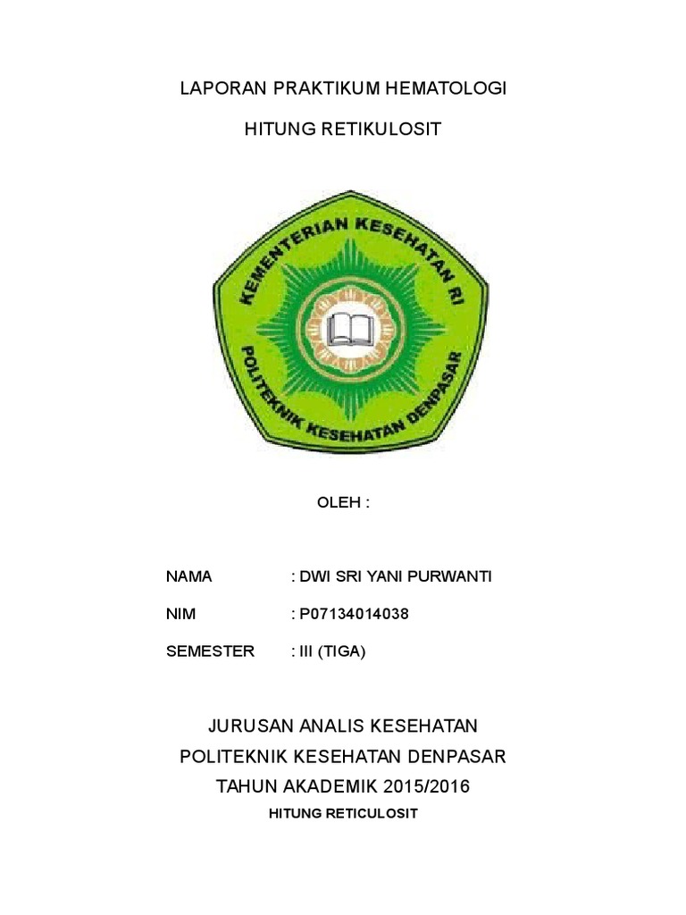 Hitung Retikulosit | PDF | Kesehatan Holistik