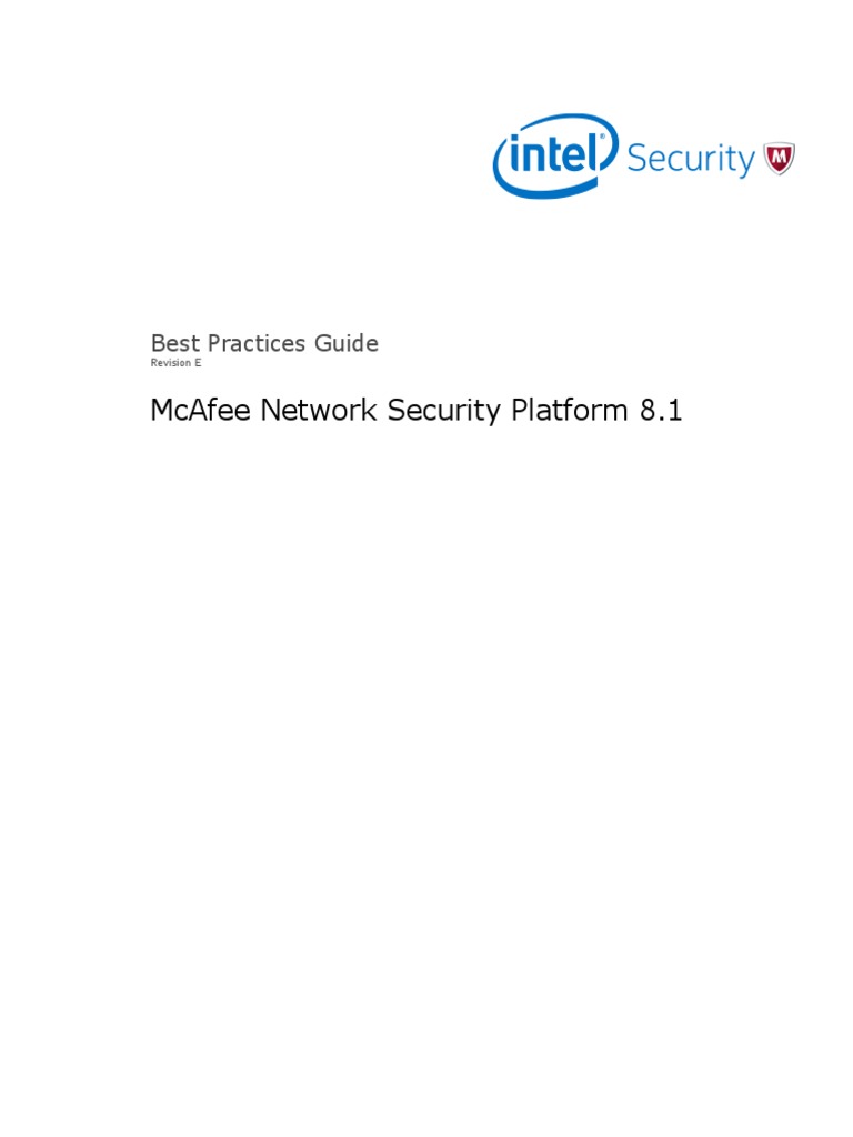 NSP 81 Best Practices Guide RevE En-Us | PDF | Port (Computer Networking) | Denial Of Service Attack
