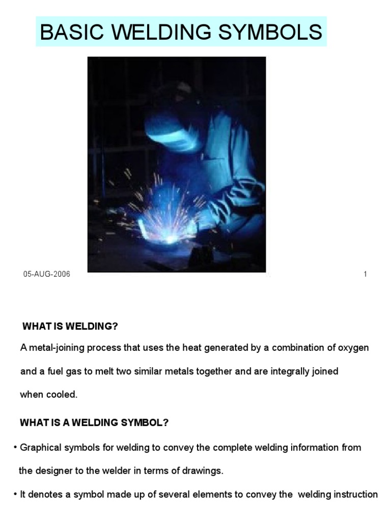 Understanding Basic Welding Symbols | PDF | Welding | Construction