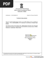 Gazette Certificate for Name Change | PDF