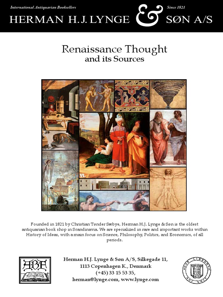 Renaissance Thought and Its Sources | PDF | Aristotle | Nous