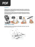 General Milling Formulas | PDF | Machining | Horsepower