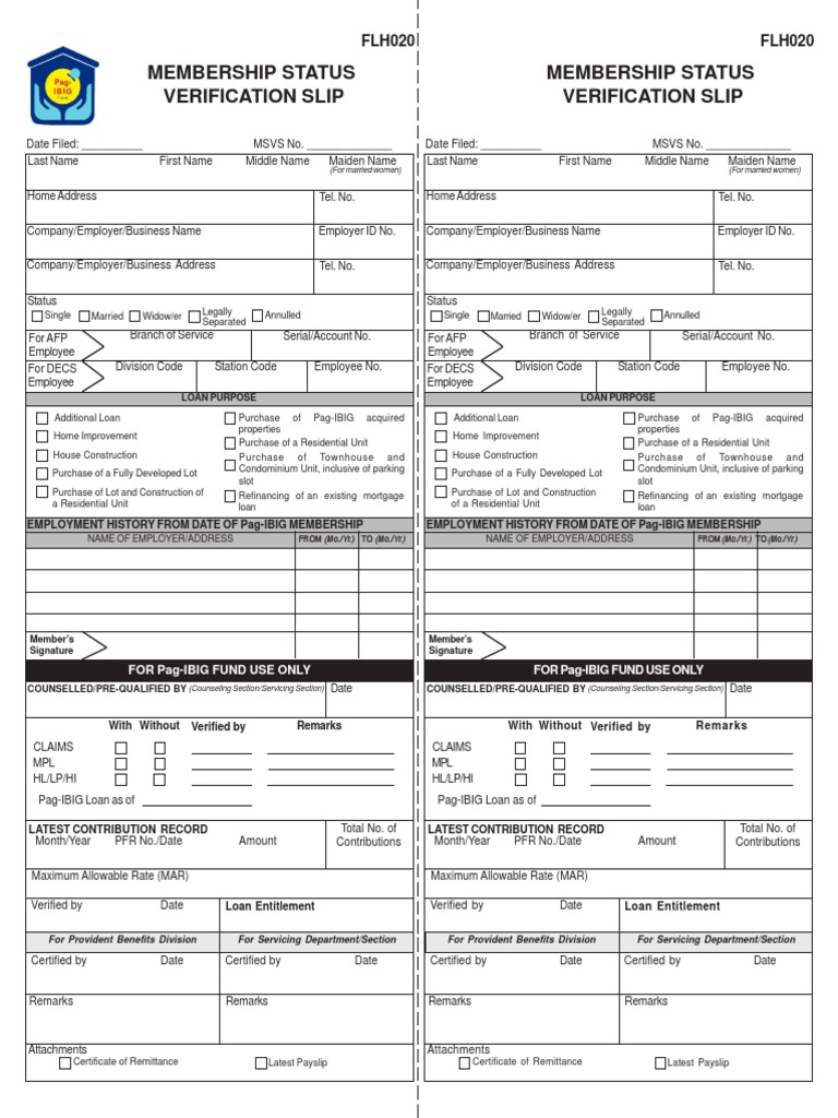 MSVS Form | PDF | Loans | Real Estate Law