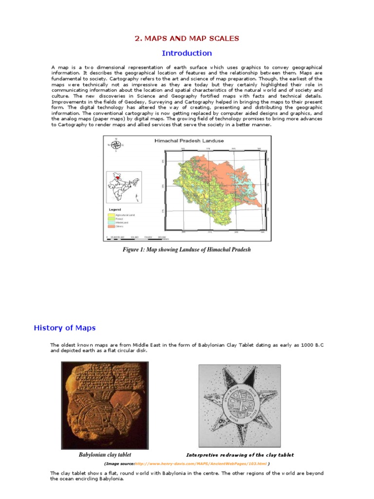 Maps and Map Scales | PDF | Map | Cartography