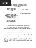 Plaintiffs Response To Motion To Dismiss | PDF | Complaint | Discovery (Law)
