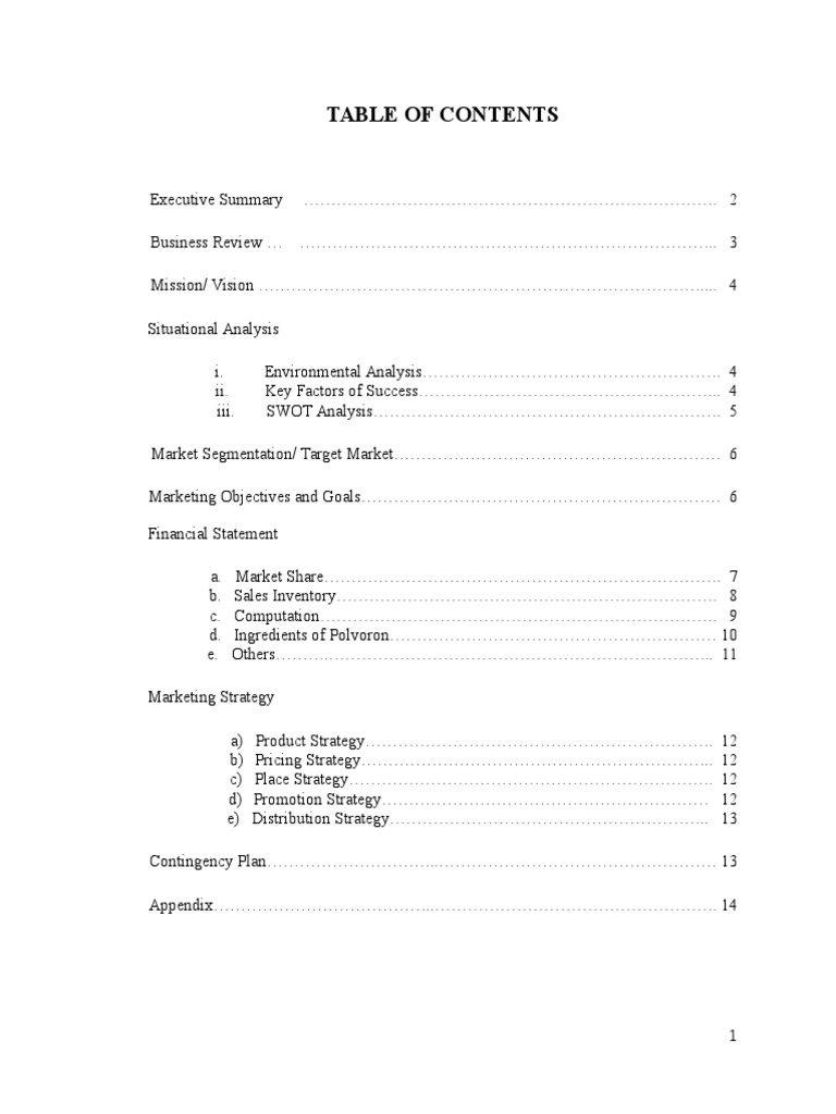 polvoron marketing plan | Pricing | Target Audience