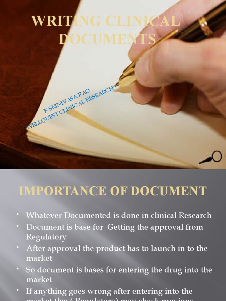 Writing Clinical Documents 2010 | PDF | Clinical Trial | Business