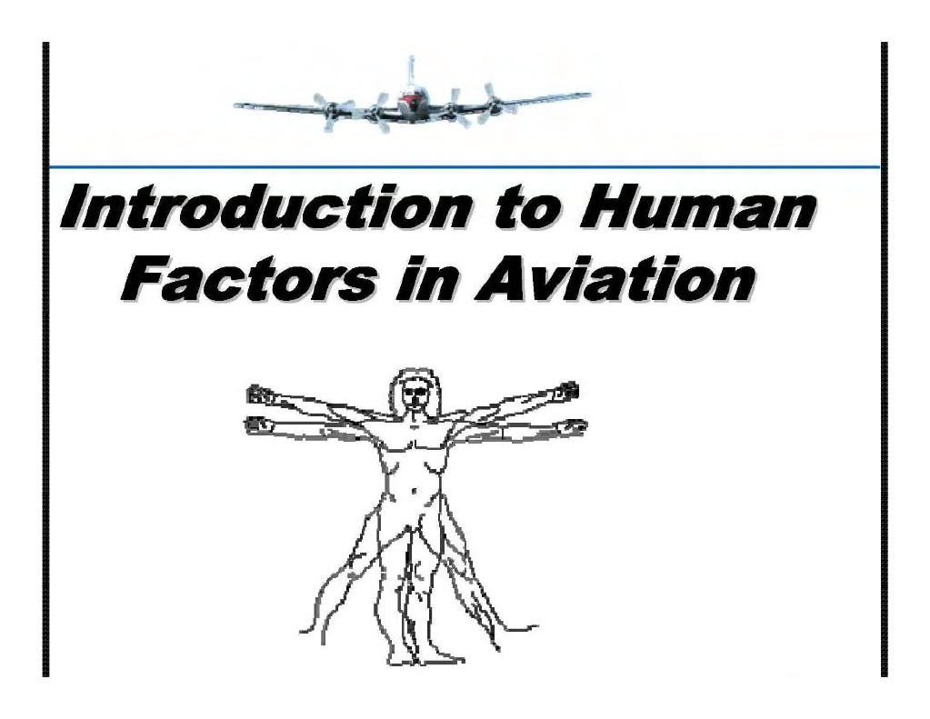 Human Factors in Aviation | PDF | Leadership | Attention