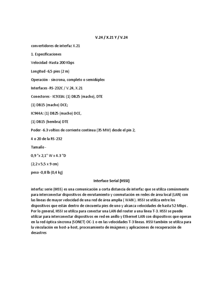 Tipos de Cable Serial Utp | PDF