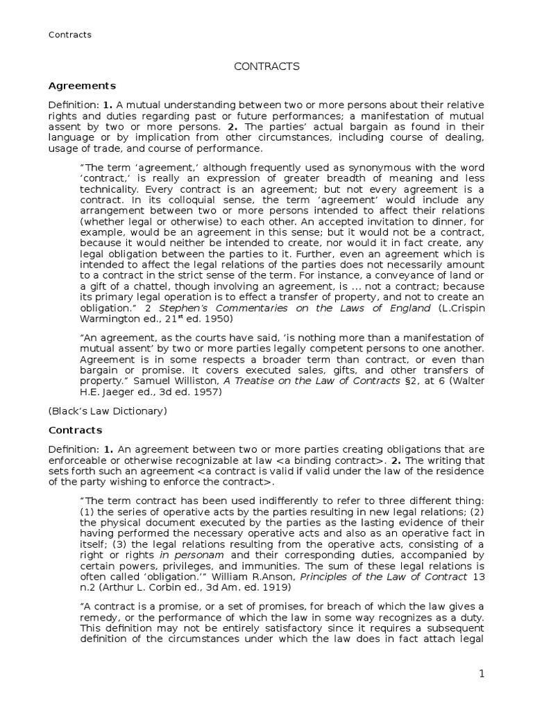 Contract Clauses PDF Assignment Law Loans