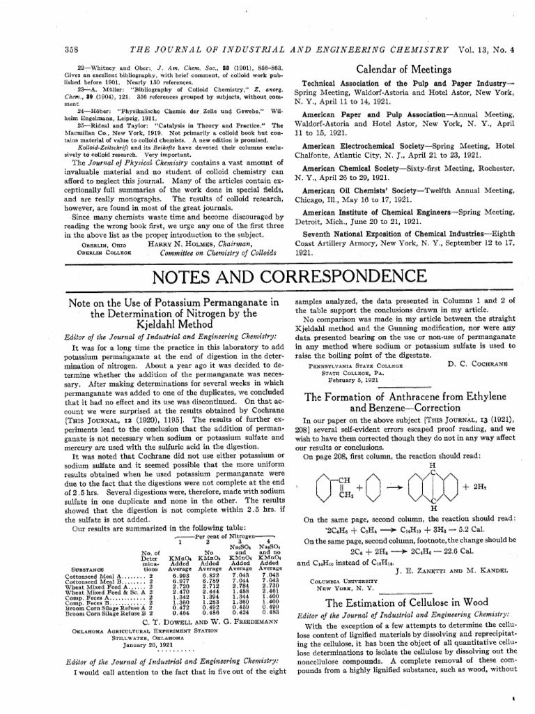 Journal Discusses Cellulose Estimation Methods | PDF | Lignin | Cellulose