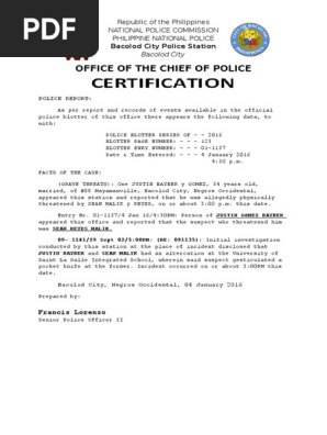Beautiful How To Make A Police Blotter Report What Are The Current ...