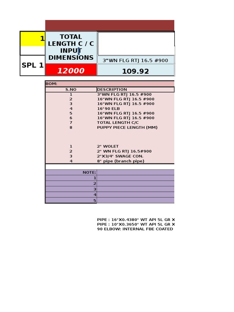 Pipe Cutting Length Calculation Guide | PDF