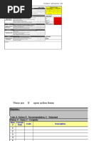 5S Warehouse Checklist | PDF | Warehouse