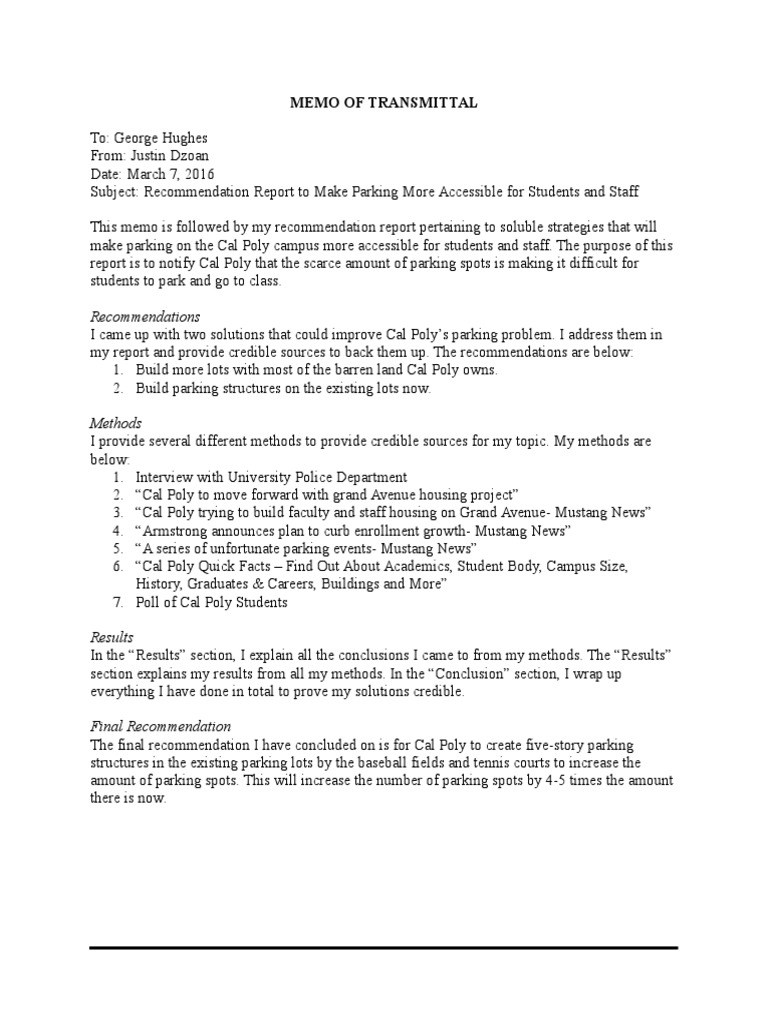 Final Recommendation Report 3