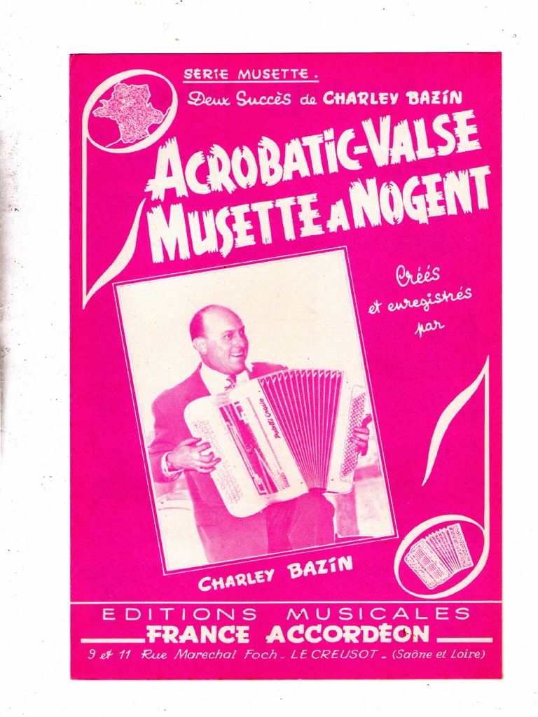 Sheets-Charley Bazin - Acrobatic Valse | PDF