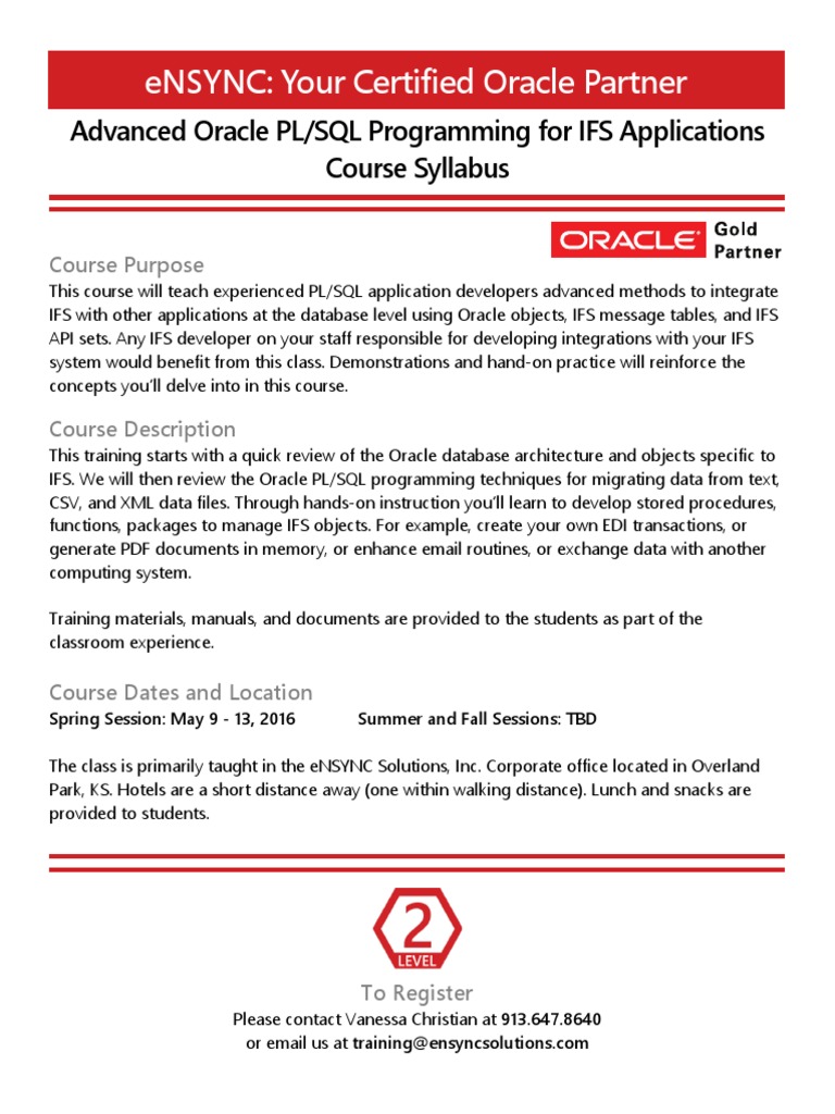 Advanced Oracle PL SQL Course | PDF | Oracle Database | Pl/Sql Advanced Oracle PL SQL Course | PDF | Oracle Database | Pl/Sql