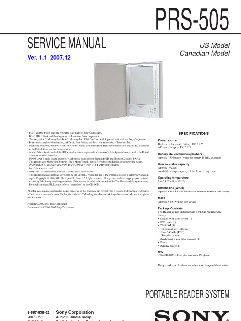 PRS 505 Manual | PDF | Usb Flash Drive | Printed Circuit Board