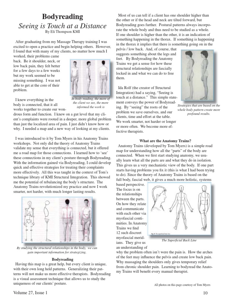 Body Reading | PDF | Massage | Therapy