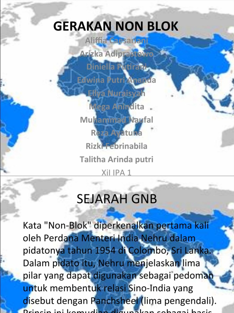 Gerakan Non Blok | PDF