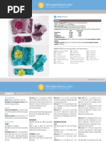 Dandelion Dreamers Crochet Soaker | PDF | Worsted | Crochet