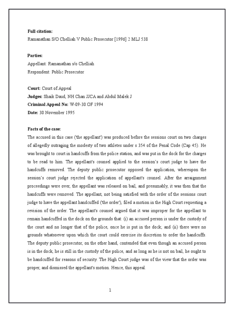 CPC Case Review | PDF | Prosecutor | Bail