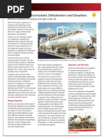 SPT Natco Electro Dynamic Desalter Brochure | PDF | Oil Refinery ...